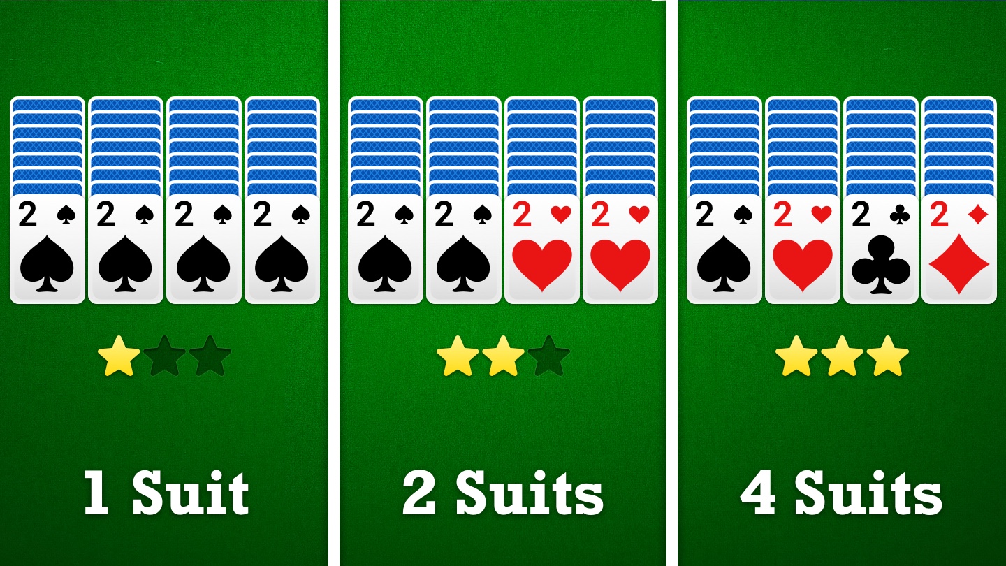 Spider Solitaire – Play Free Online (1, 2 & 4 Suits)
