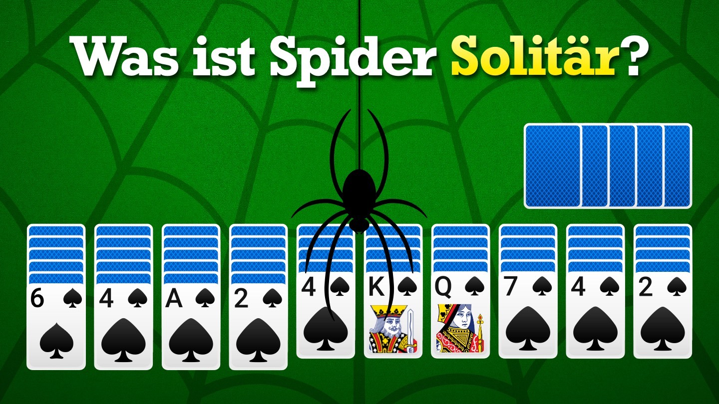 Was ist Spider Solitär und warum wird es so genannt?